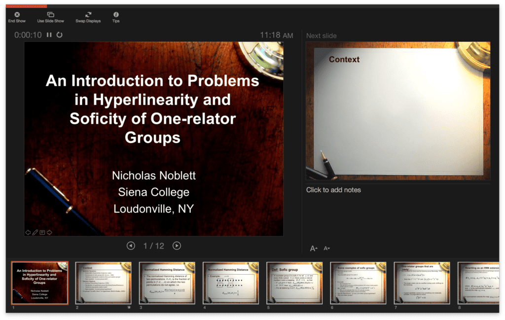 Mac tech Prevailing With PowerPoint Presenter View Mac tech